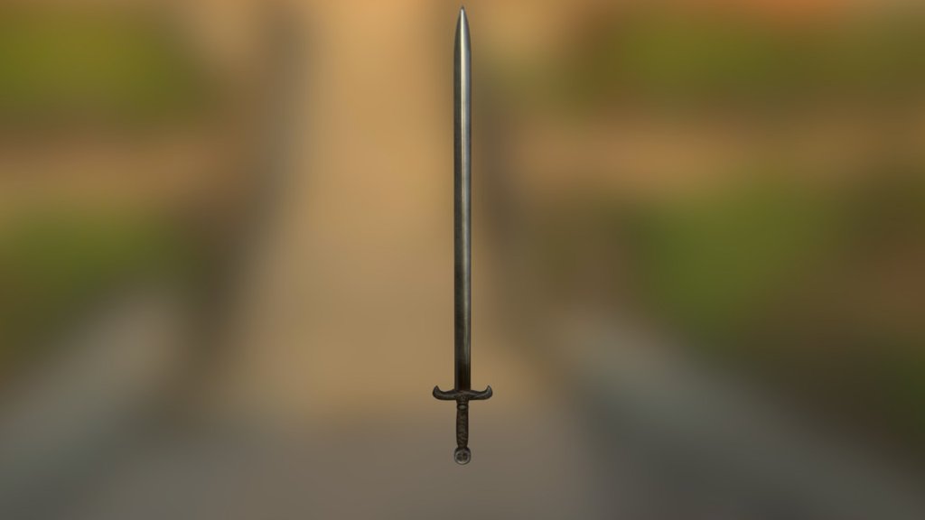 Longsword - 3D model by Sequisha [2edbb23] - Sketchfab