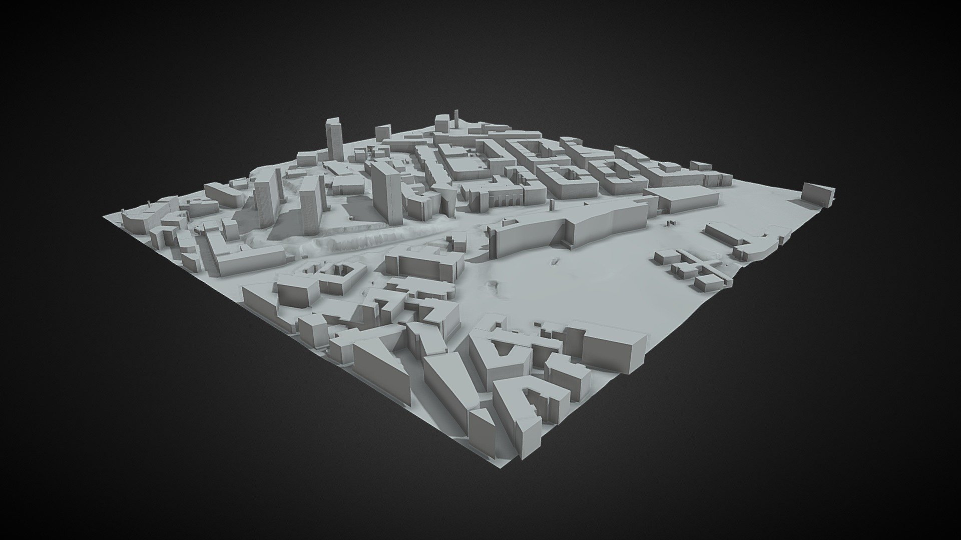 City - Architectural Concept Modelling - 3D model by damorteh ...