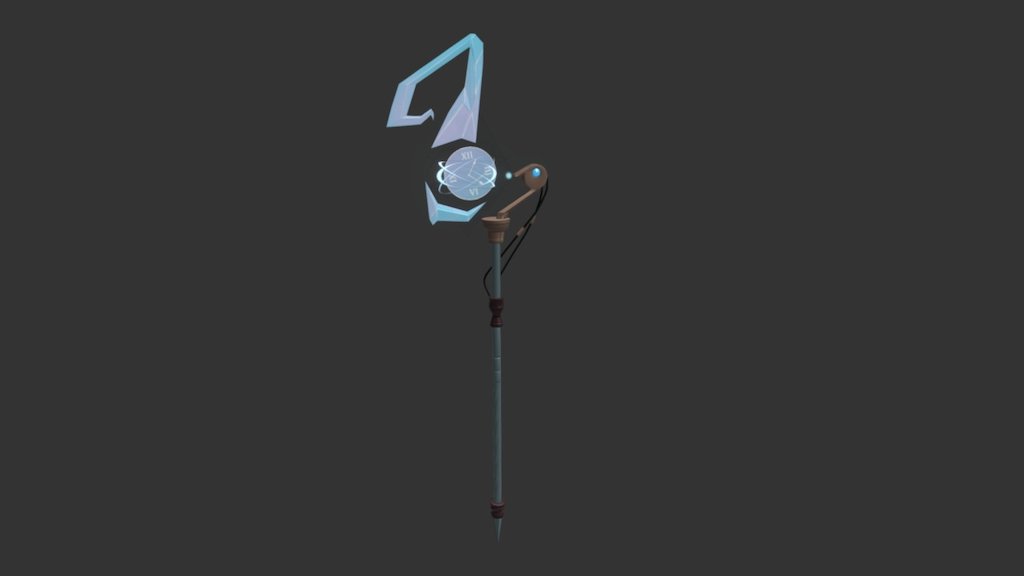 Time traveler Chronos Axe - 3D model by Eric Sewell (@EsteriorViper ...