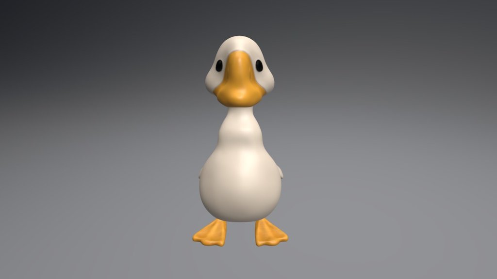 Silly goose - 3D model by Elis (@barmelns) [2ee12bd] - Sketchfab