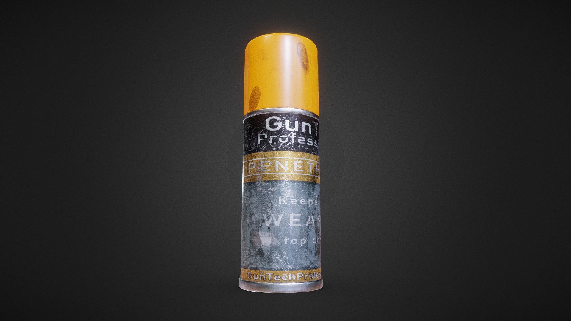 Weapon Oil Spray - 3D model by BartekHere [2ee2cd4] - Sketchfab