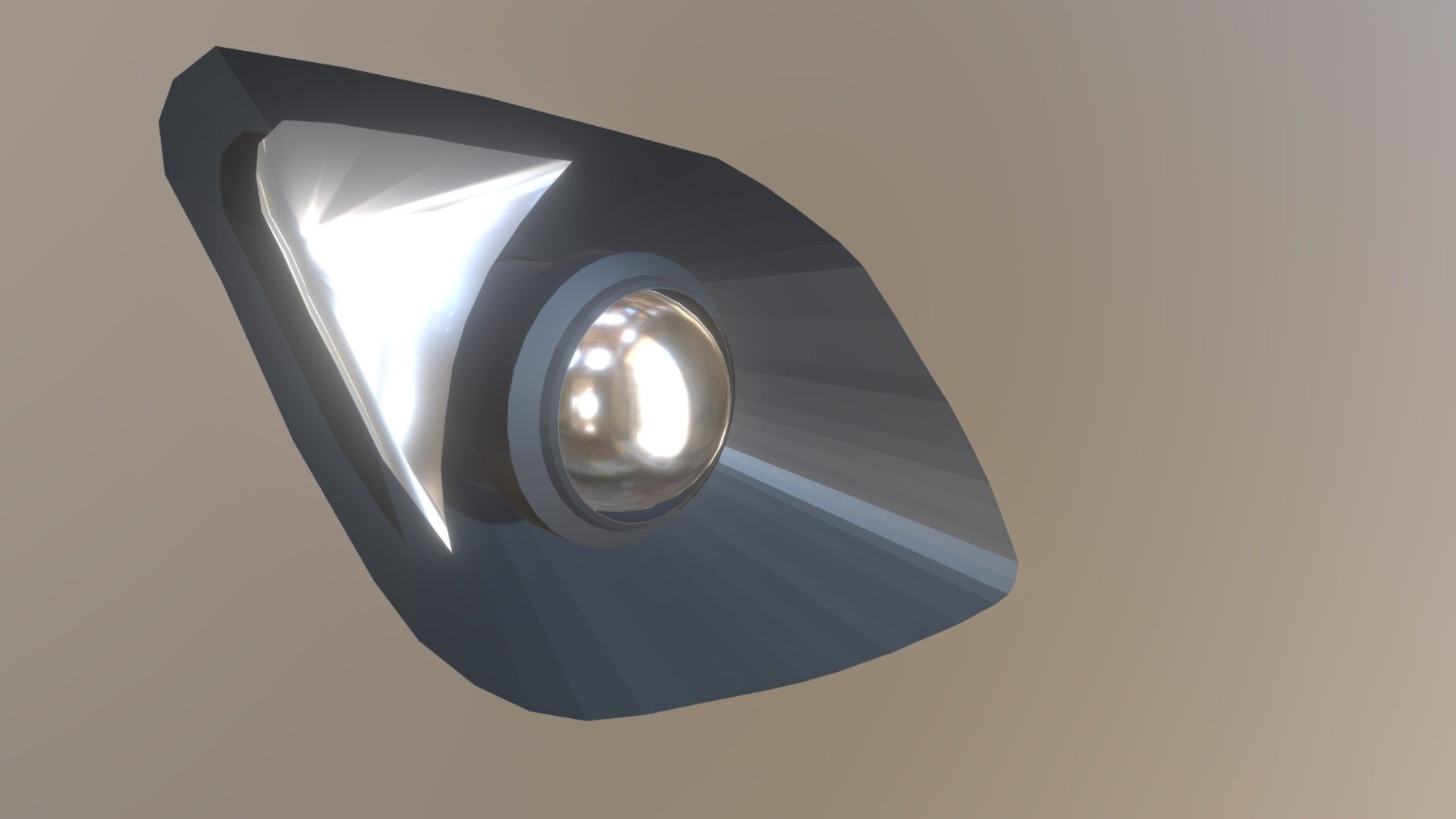 Simple Headlight Housing with Retrofit - Download Free 3D model by Lek ...