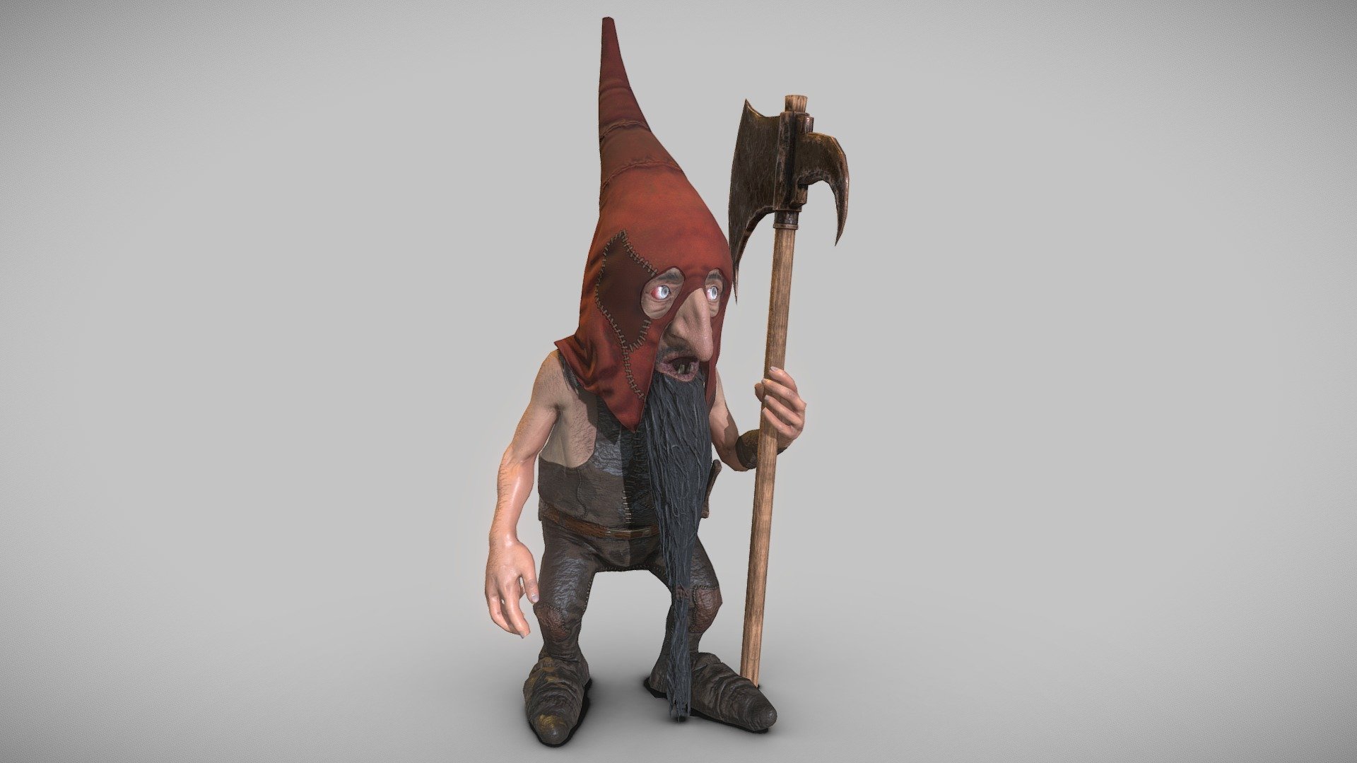 Gnome - Download Free 3D model by Tamko Dmitry - Freelance 3d Character ...