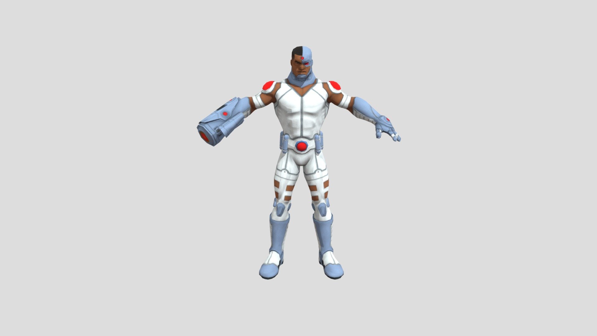Cyborg - Download Free 3D model by Tigerar1 (@allanromanreyes) [2ee86a3 ...