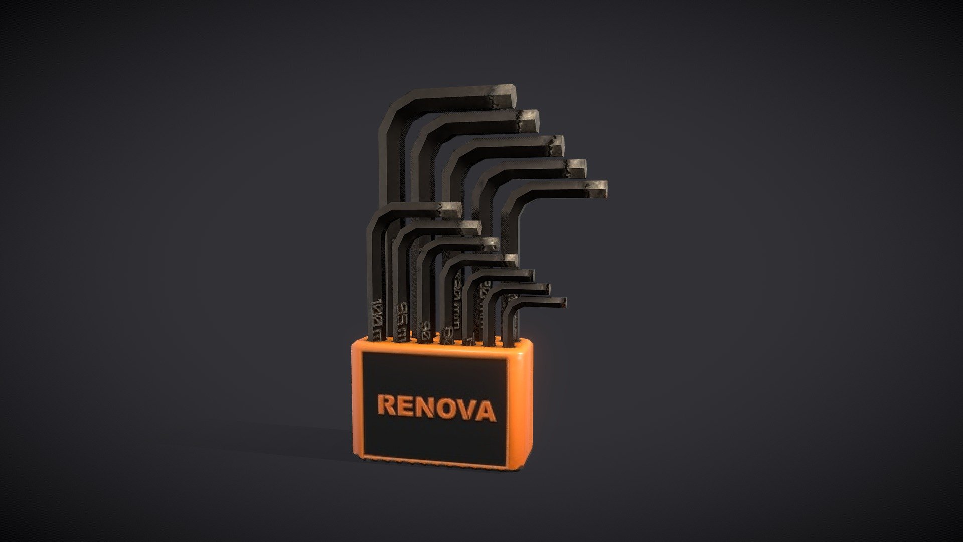 Hallen Keys - Buy Royalty Free 3D model by StellarX [2eeb41e ...