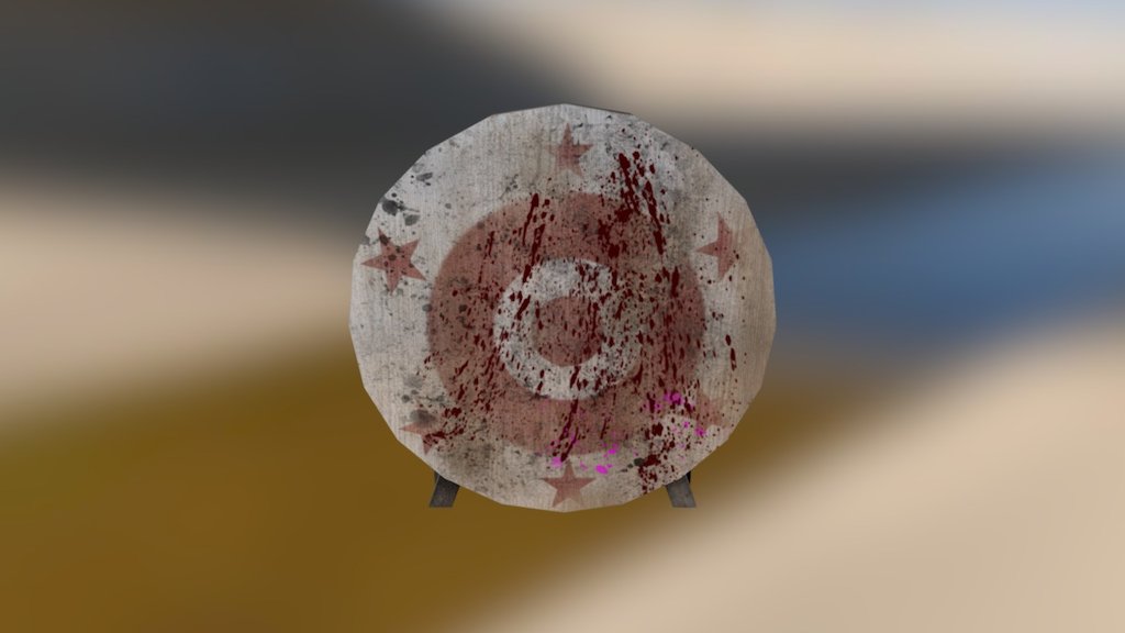 Target - 3D model by jespermolander3d [2ef1af9] - Sketchfab