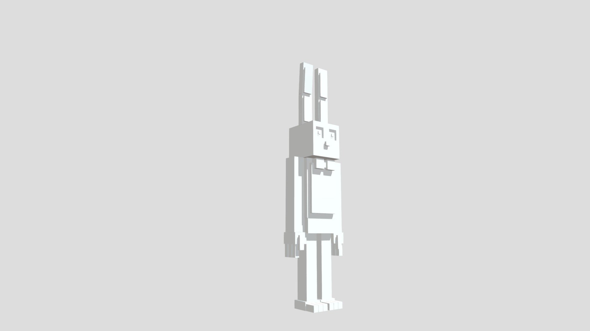 8bit Springbonnie - 3D model by Glamrock1209 [2ef2589] - Sketchfab