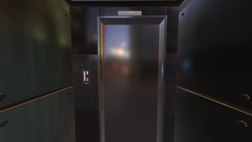 Elevator - 3D model by ricardosilva [2ef264e] - Sketchfab