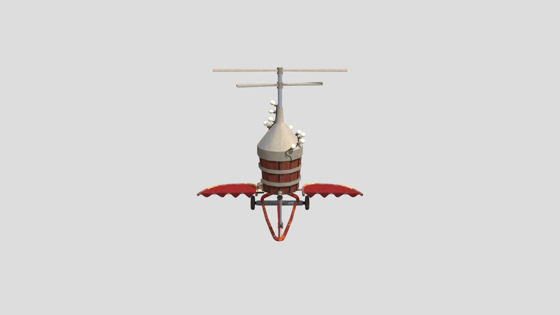 Helicopter "Peace" - 3D model by Iskra_ [2ef421a] - Sketchfab