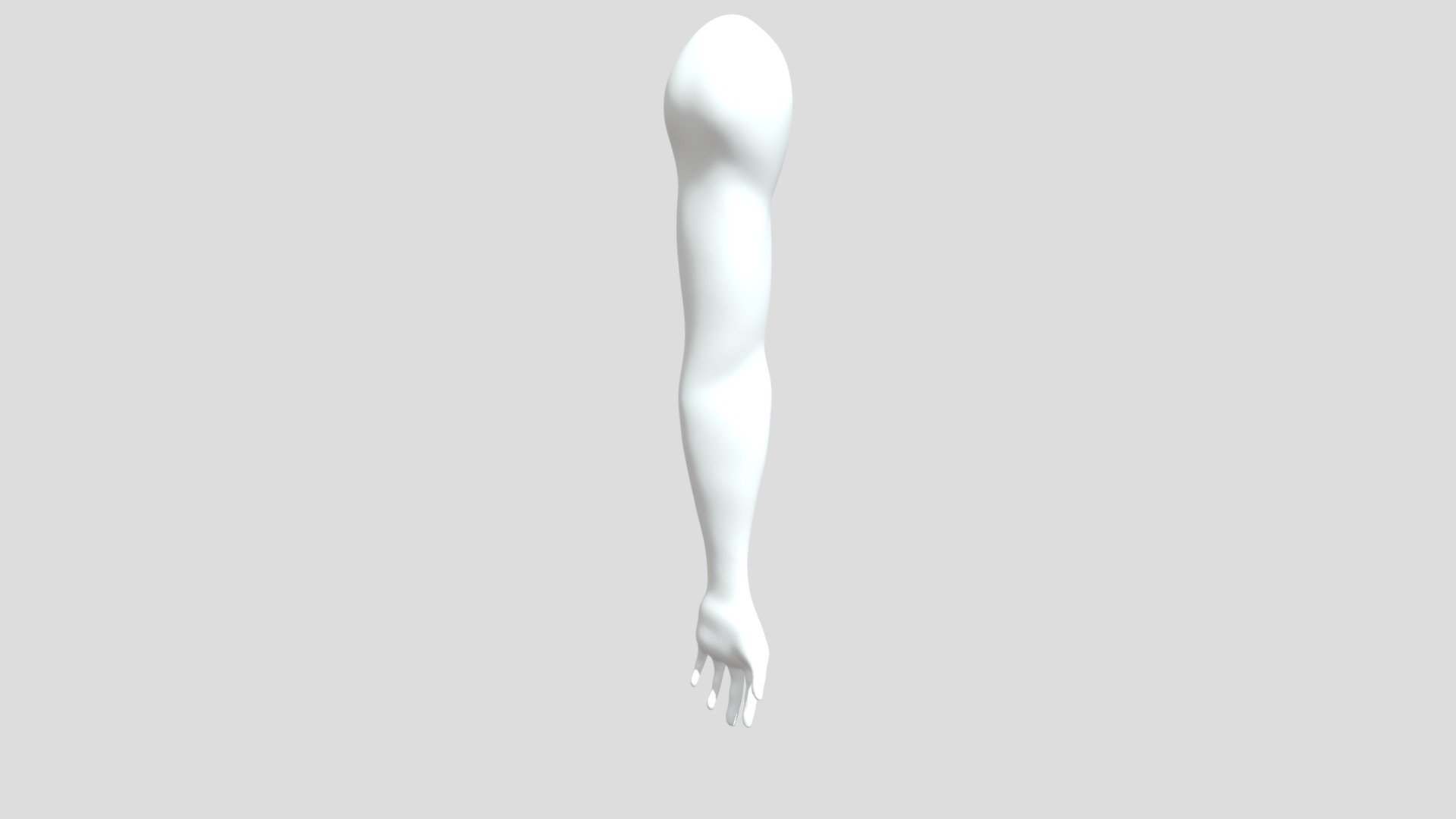 Stylized arm mesh with UV’s ready for PROCREATE - 3D model by Dale Arts ...