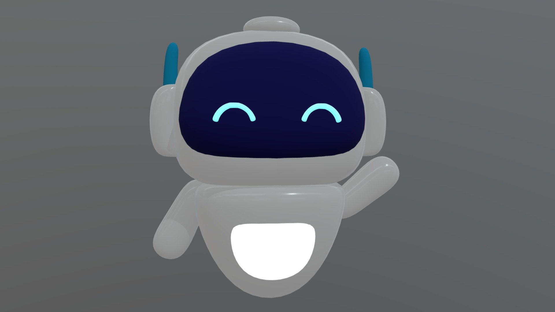 Friendly Robot - Download Free 3D model by Jhovi Arts (@jhoviarts ...