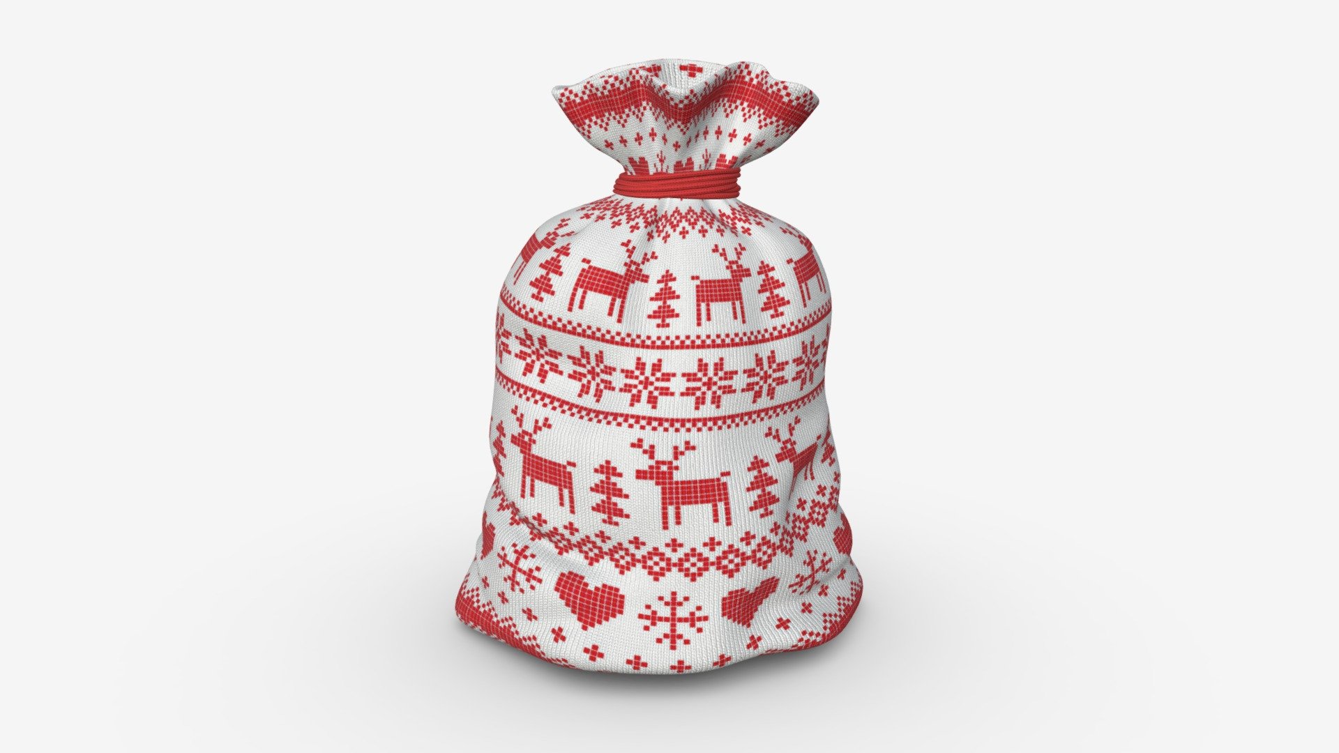 Santa Claus bag 02 - Buy Royalty Free 3D model by HQ3DMOD (@AivisAstics ...