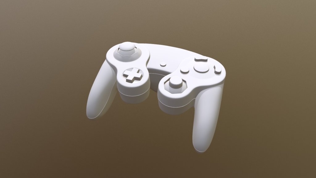 GameCube Controller - 3D model by LanceDH [2ef8baf] - Sketchfab