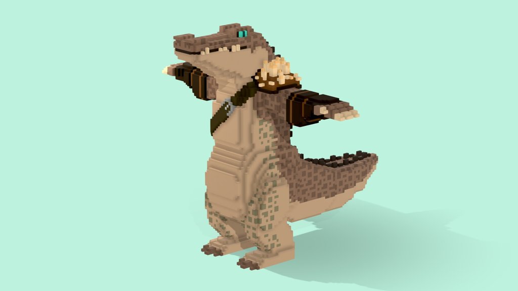 Pixel Creature - A 3D model collection by Latch (@Latch_Sketch) - Sketchfab
