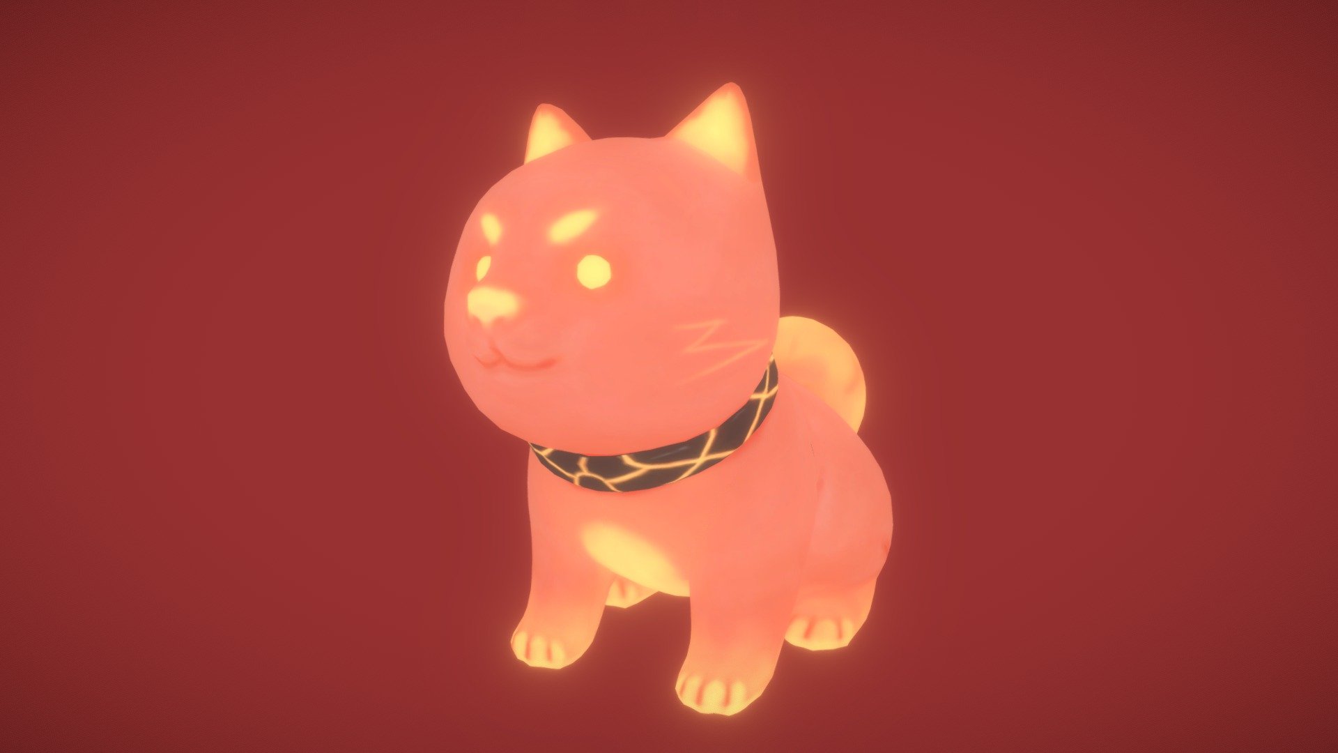 Fiery Shiba Inu - 3D model by EarlyMorrow3D [2efad18] - Sketchfab
