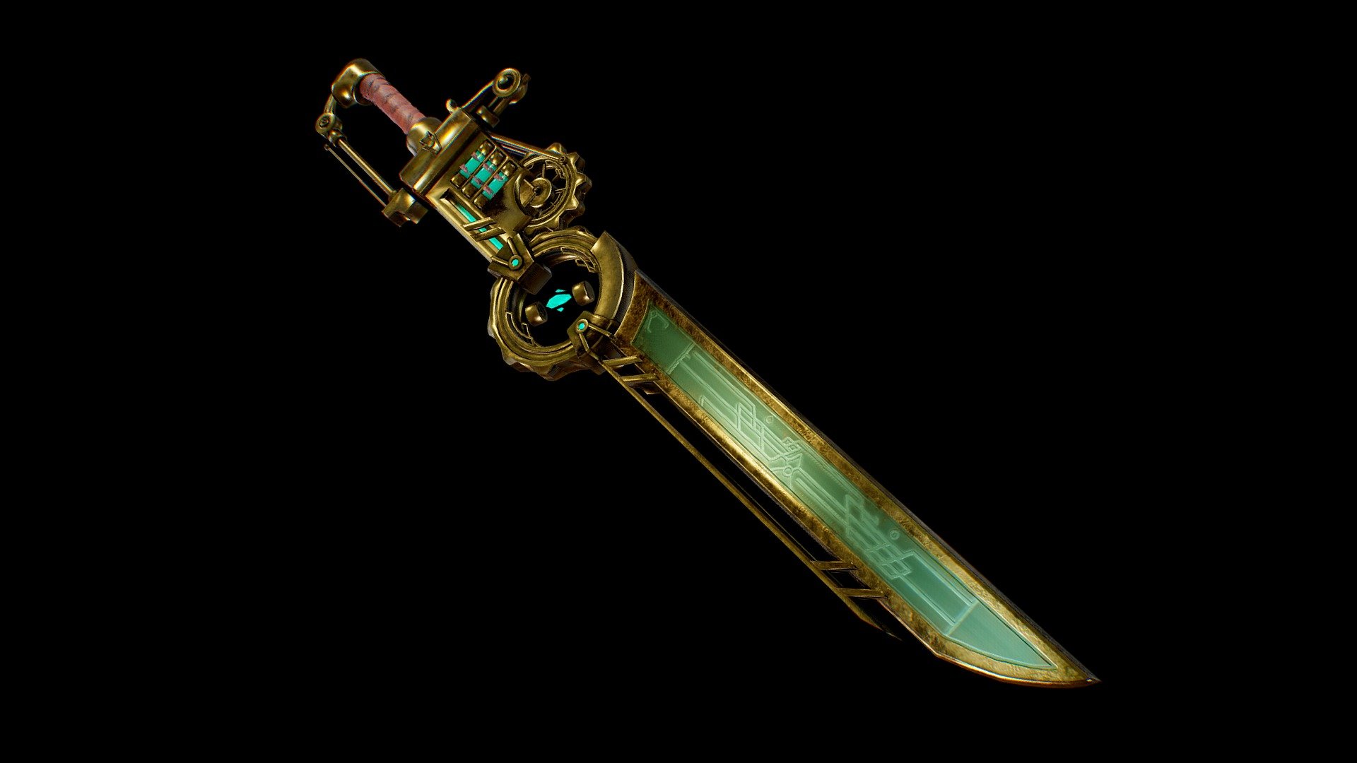 Steampunk Sword - Download Free 3D model by Kevin Perlado (@shawn.perlado.calacapa) [2efad60 ...