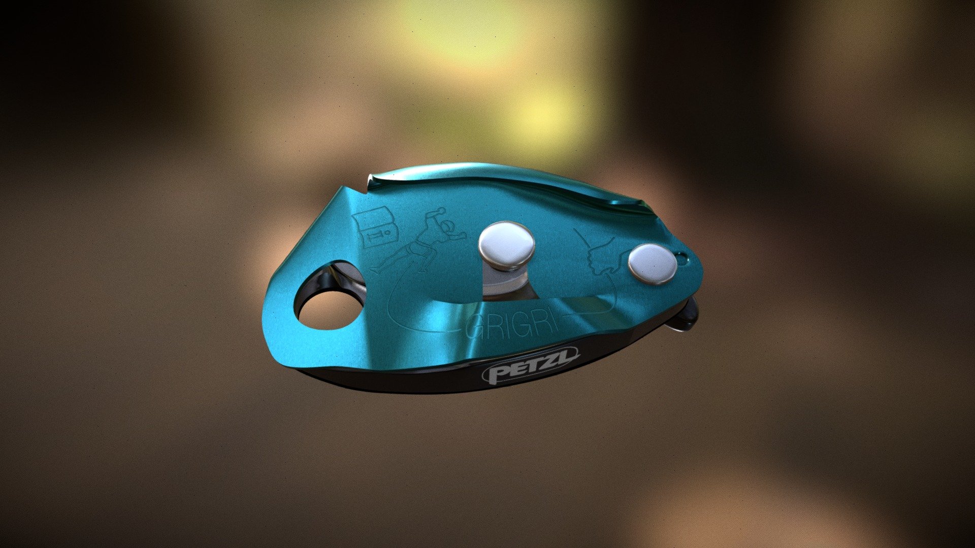Petzl grigri2 - 3D model by Ternevision [2efba5b] - Sketchfab