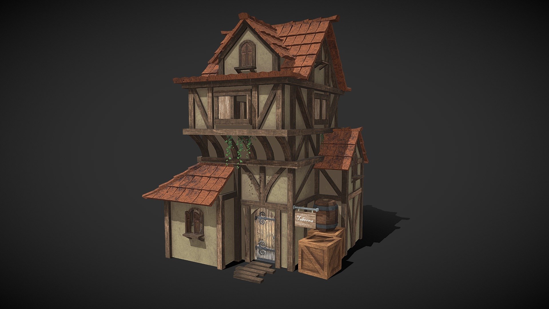 Medieval House - Buy Royalty Free 3D model by Gomizard [2efc98e ...