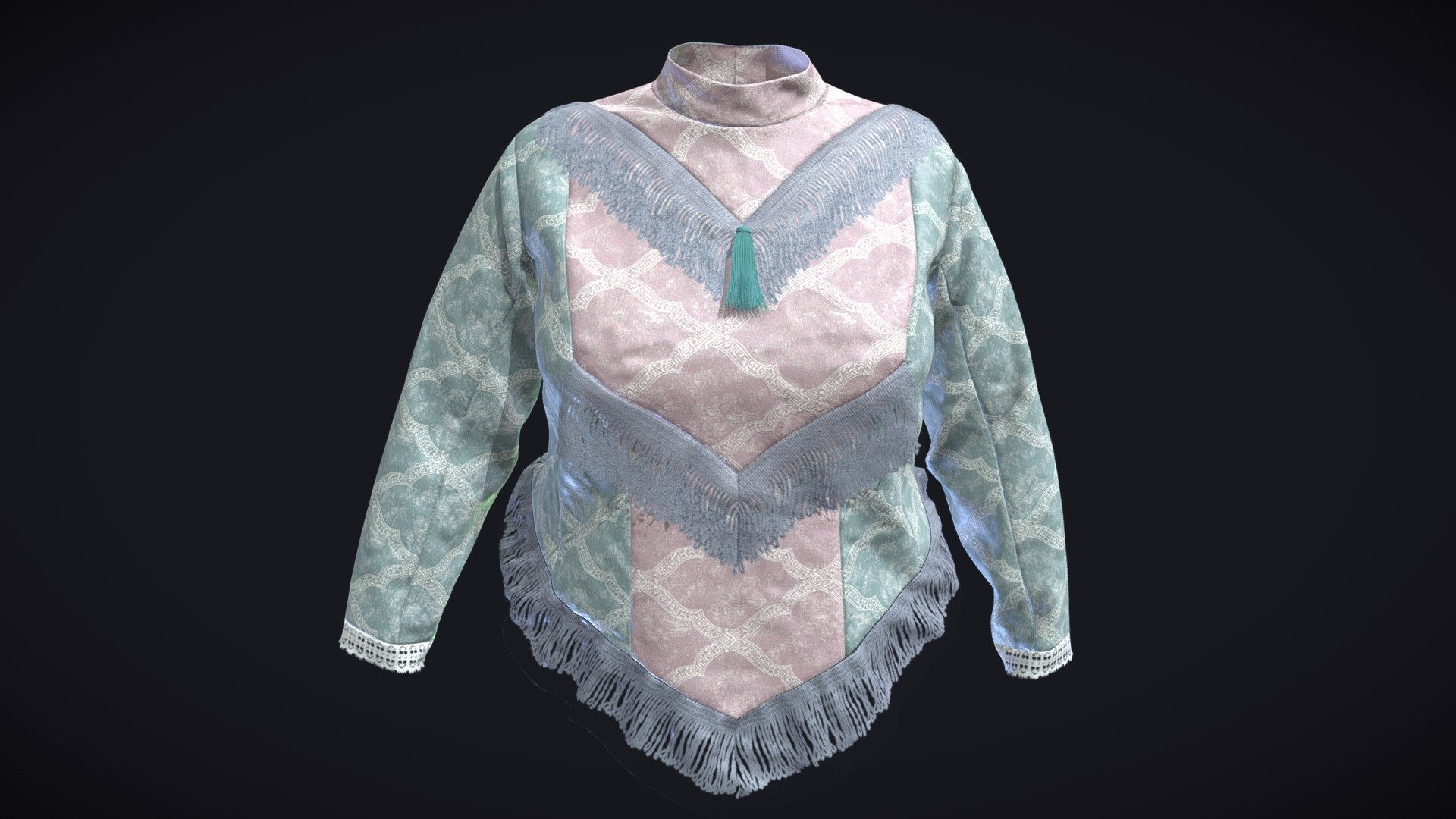 1871 Jacket (Daria) - Download Free 3D model by Aleksei Moskvin ...