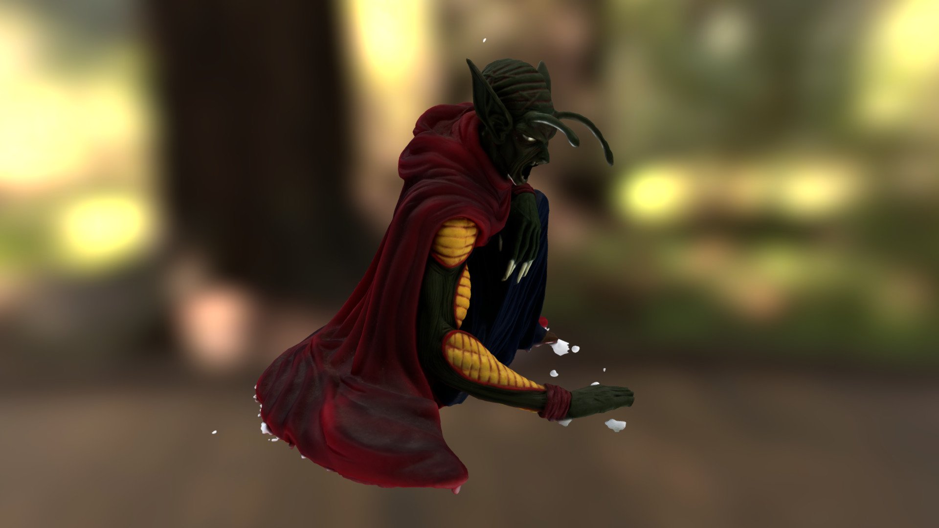 King Picollo - 3D model by Protocept [2efe49d] - Sketchfab
