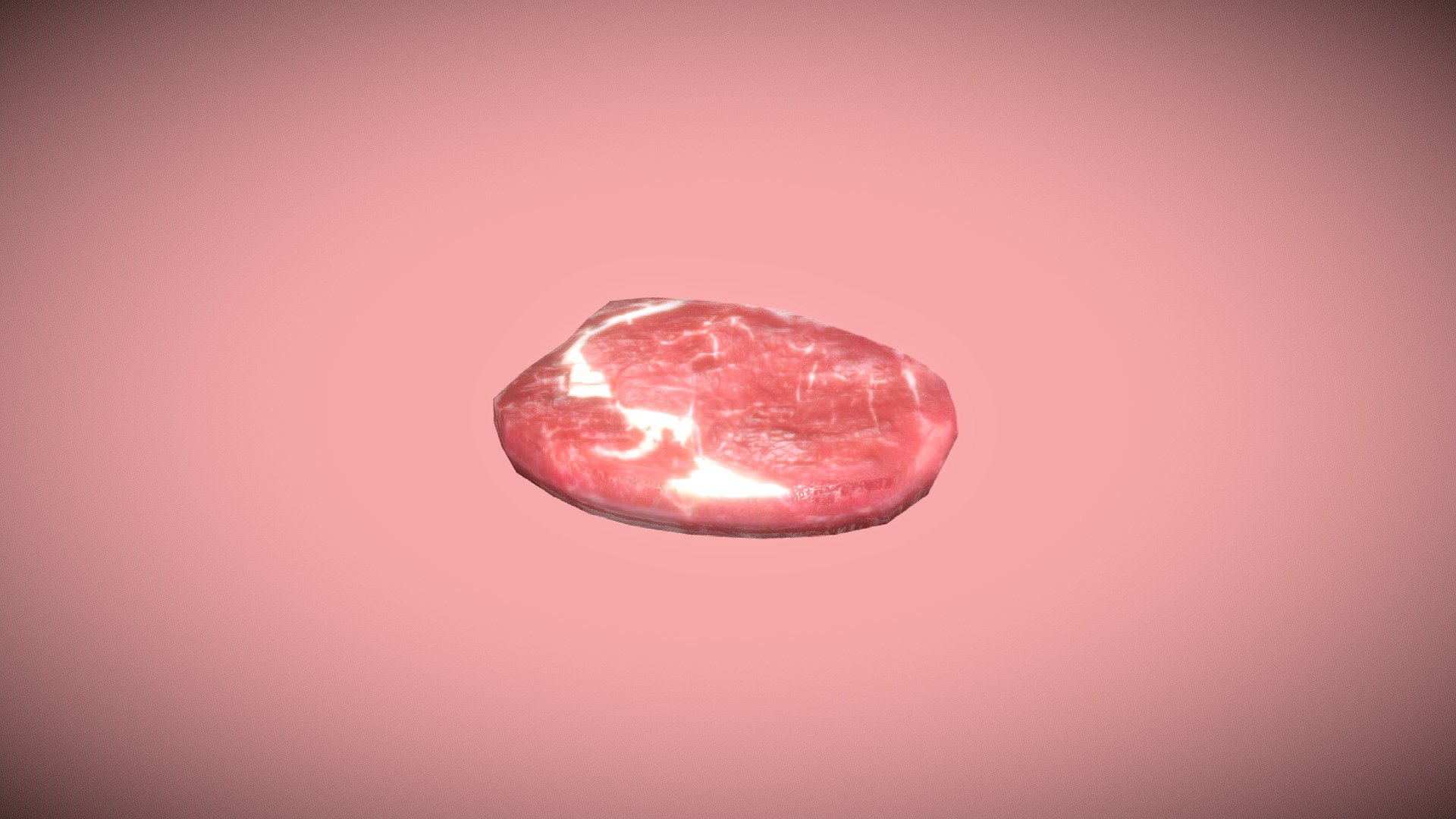 Beaf Steak 🥩 - 3D model by Pixel_D3v [2eff0cb] - Sketchfab