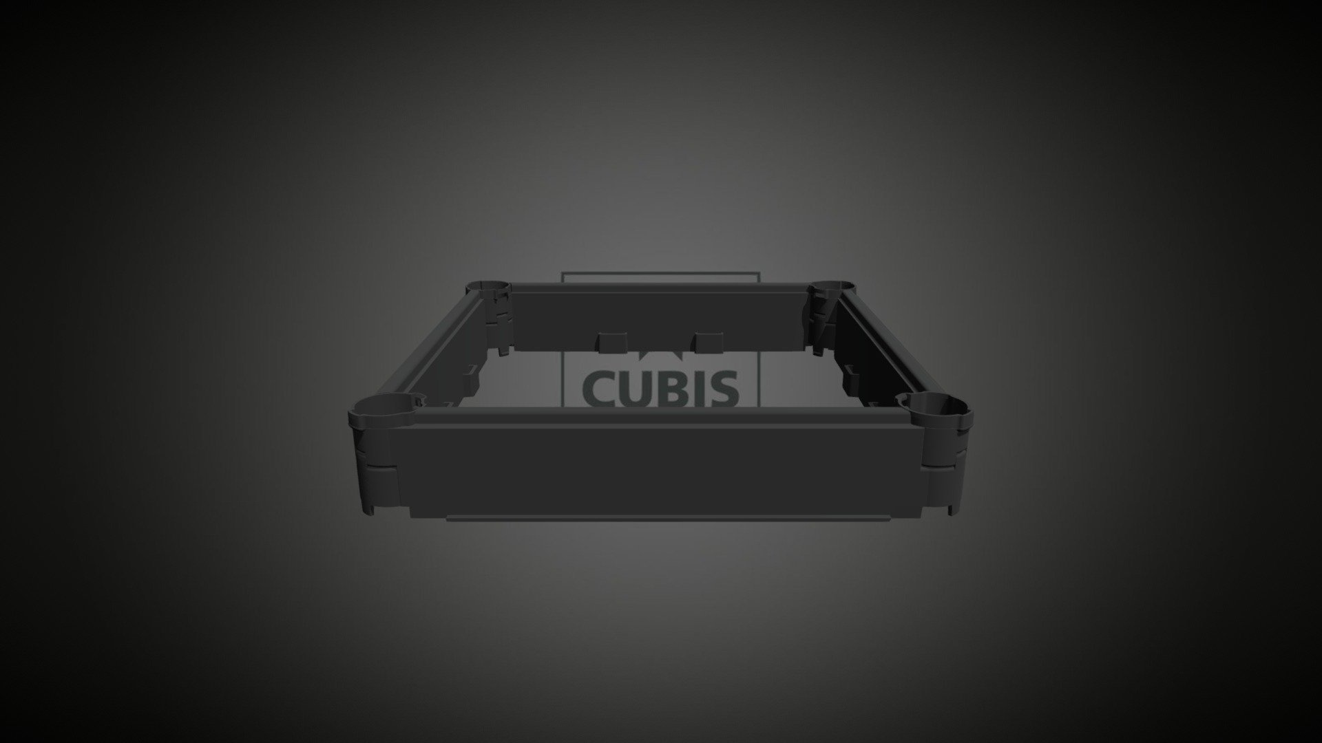 Access Chamber - STAKKAbox™ Fortress 850 x 850 - 3D model by Cubis Systems (@cubis) [2f005ee ...
