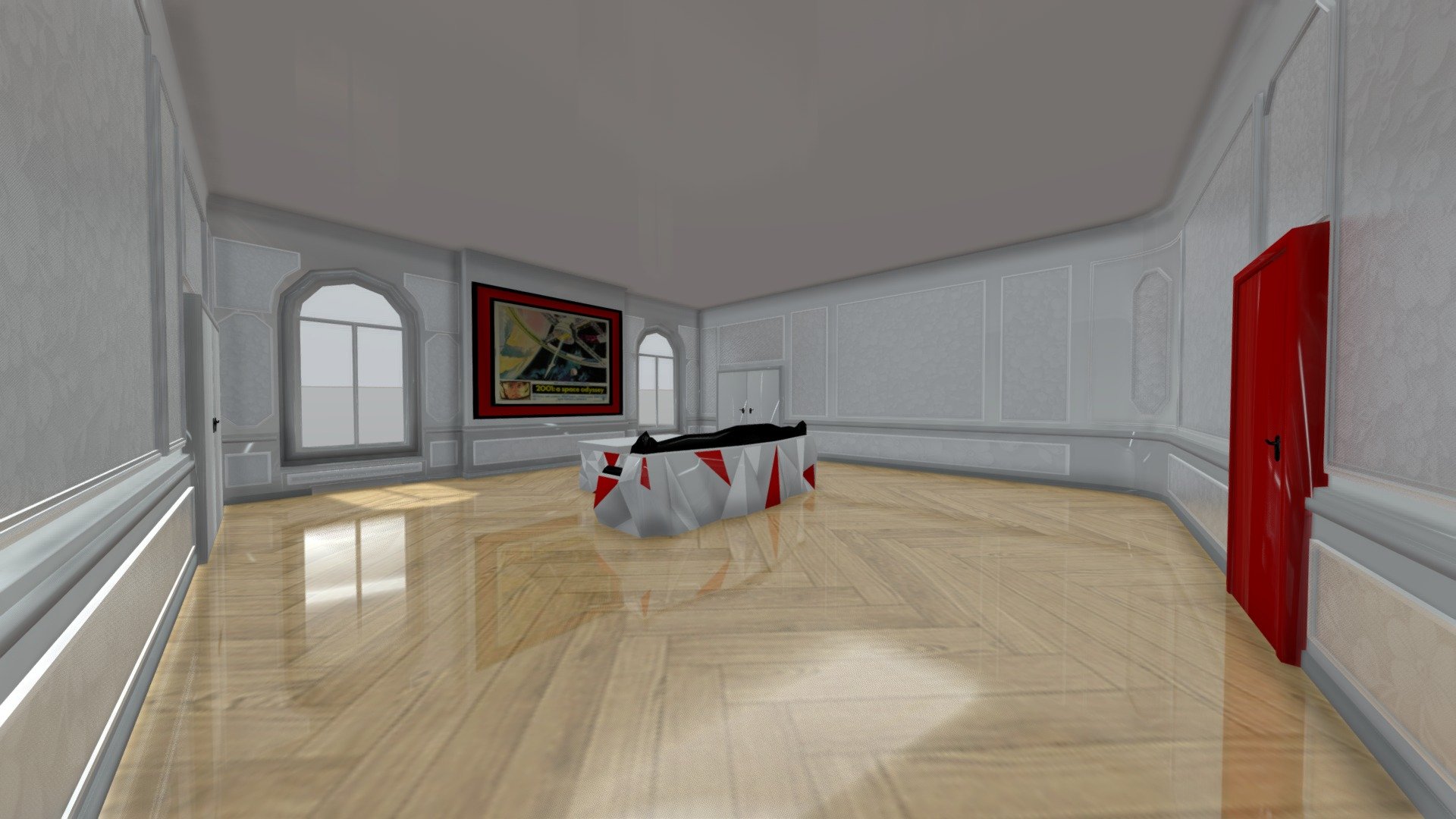 The White Room - 3D model by TDW (@TDWilk) [2f01e2a] - Sketchfab