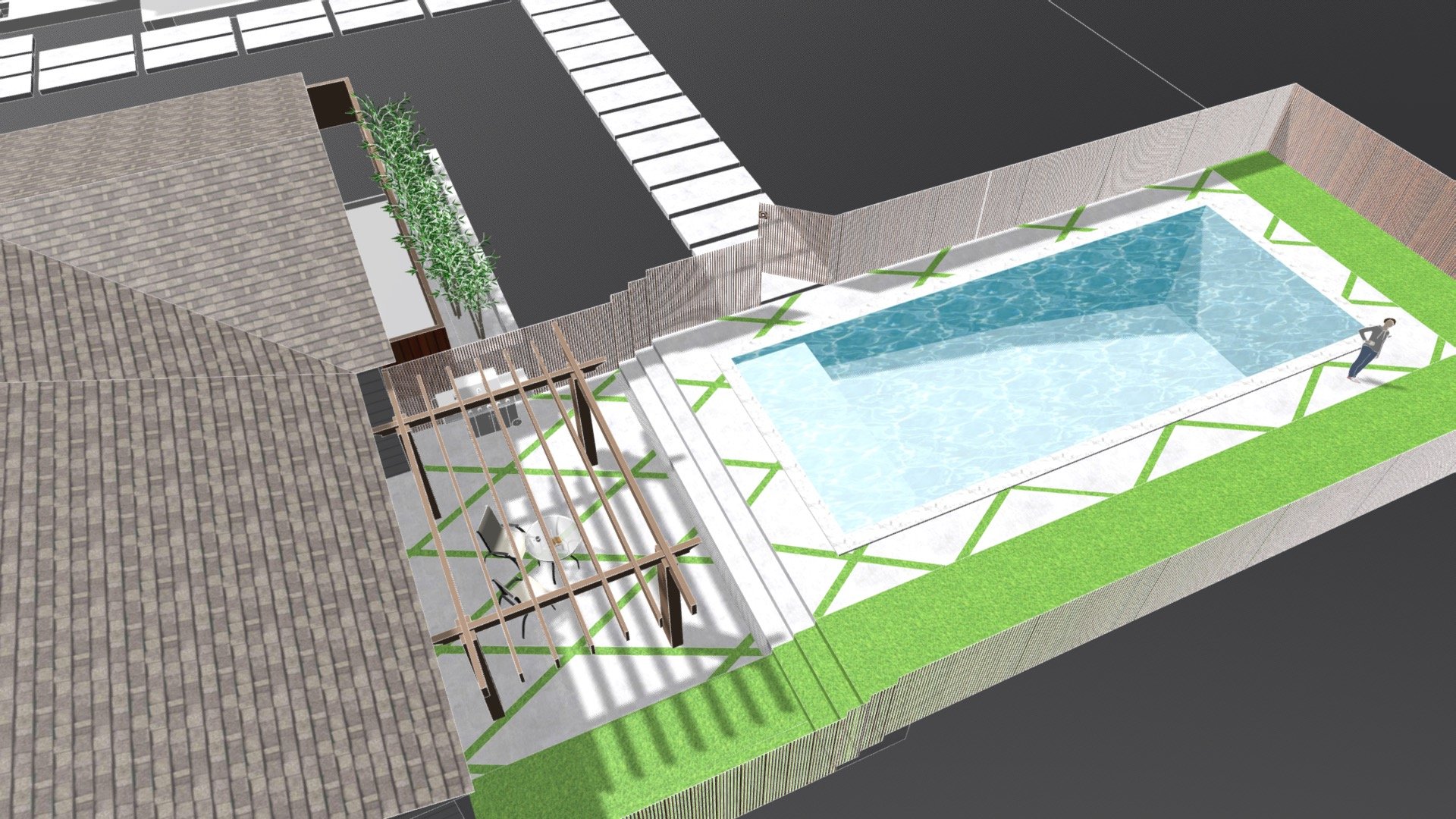 Brookside Swimming Pool V3 - 3D model by AuthenticeightDesigns [2f01f07 ...