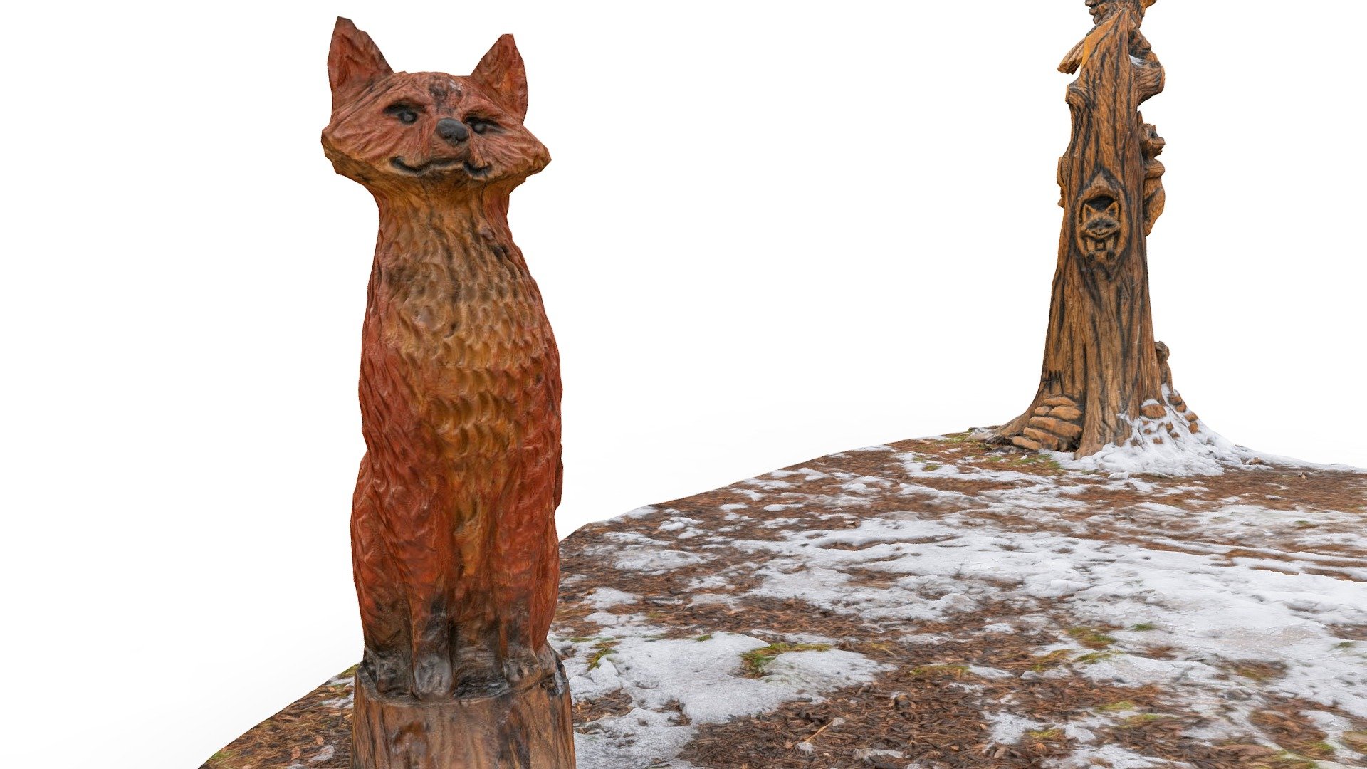 Cherry Hill Animal Carvings - 3D model by Phil.Devine [2f02857] - Sketchfab