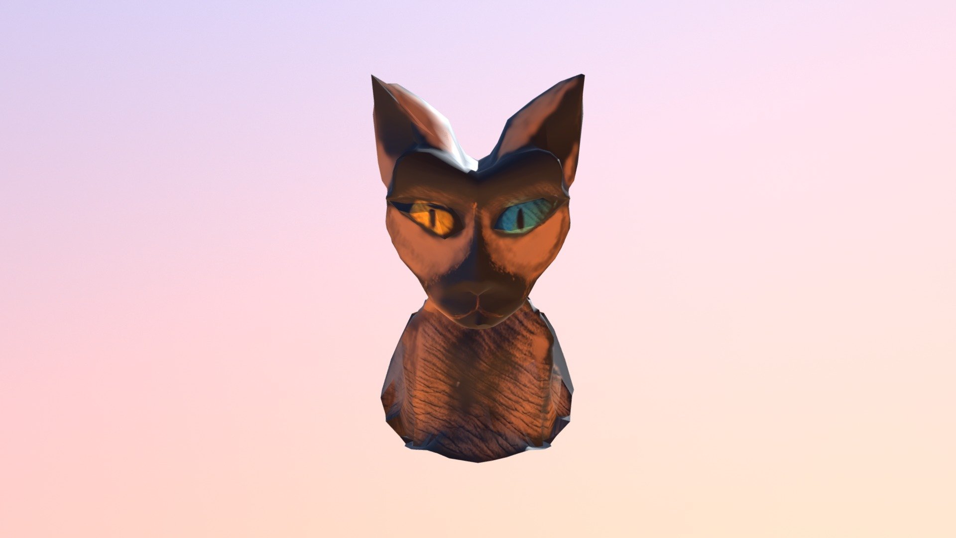 Cat - 3D model by steamcat [2f02c91] - Sketchfab