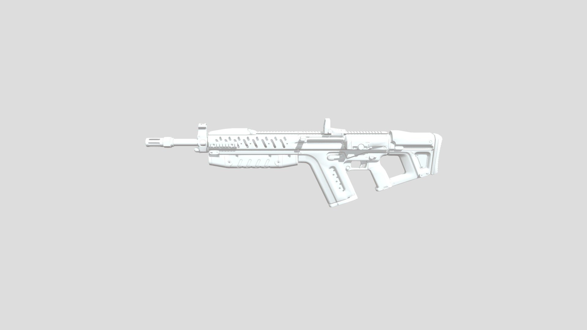 Halo Infinite Commando-Rifle - 3D model by daanishmufti [2f02da1 ...