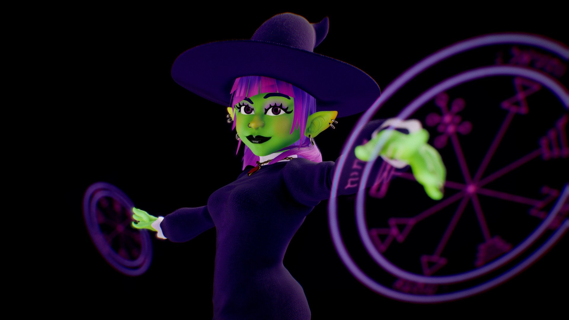 Goblin Witch Queen - 3D model by IgorSan [2f04269] - Sketchfab
