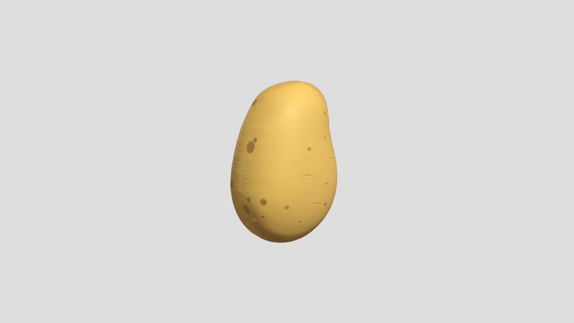 Kentang - 3D model by galdaghaitsanyrahmah [2f04f4d] - Sketchfab