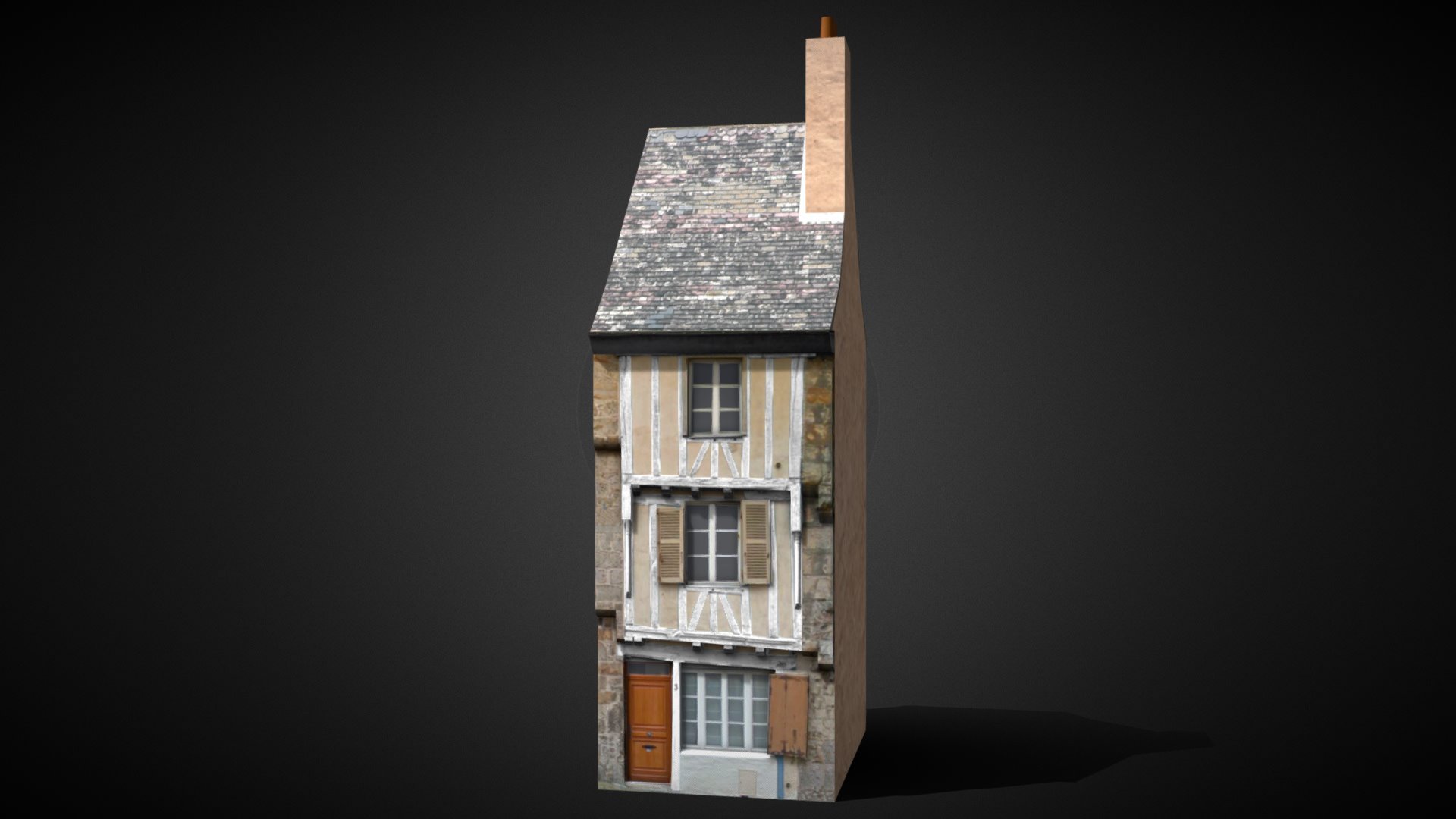 Le Mans Filler House 1 - Download Free 3D model by Lost Gecko (@Lost ...