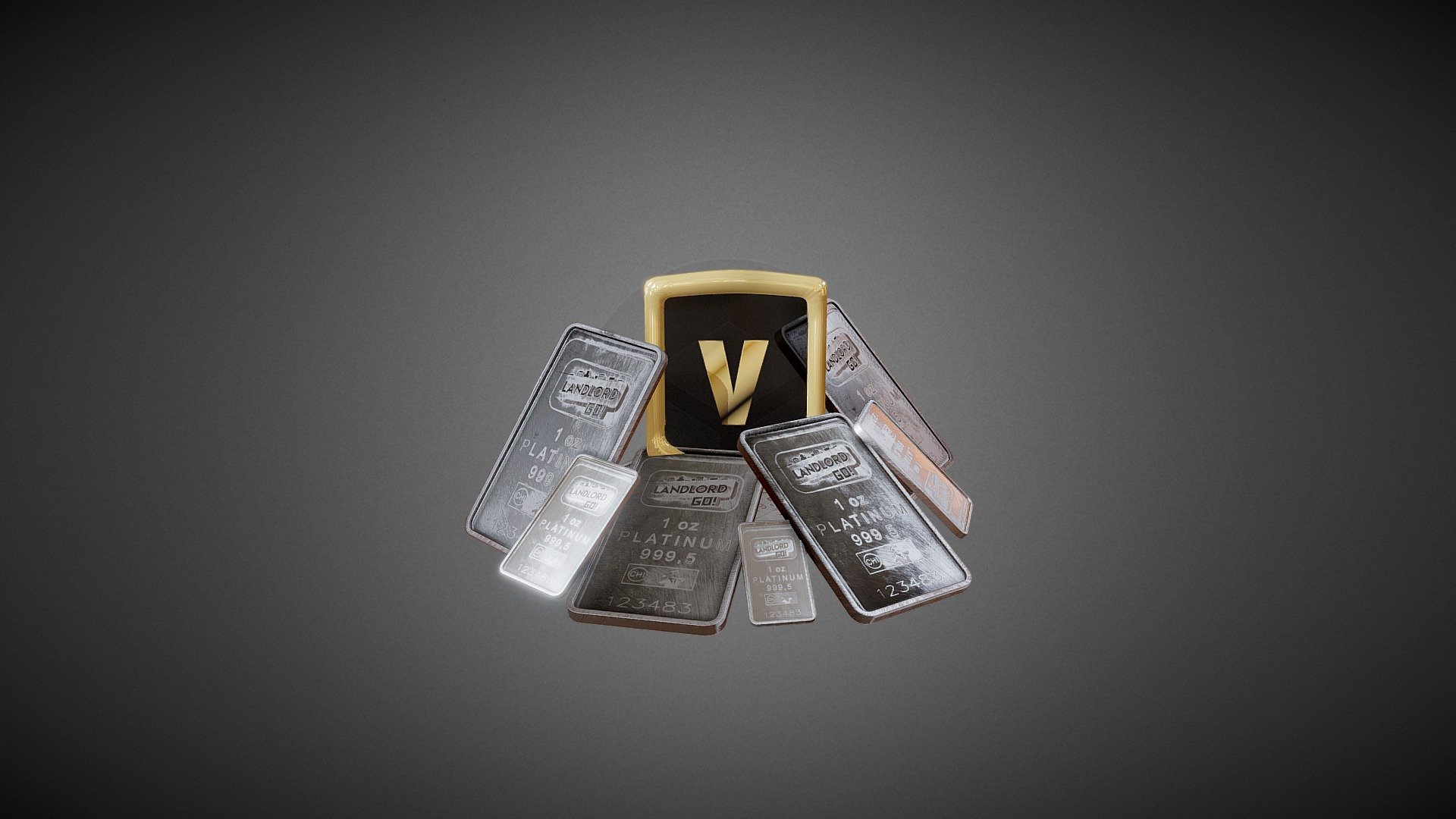 platinum - 3D model by pszulik [2f078c7] - Sketchfab