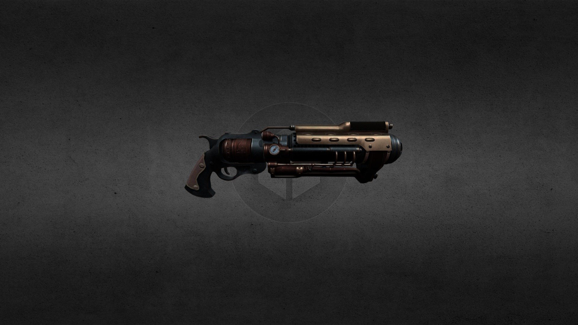 Warhammer Custom-Made Gun - 3D model by BYATEK [2f09ea3] - Sketchfab