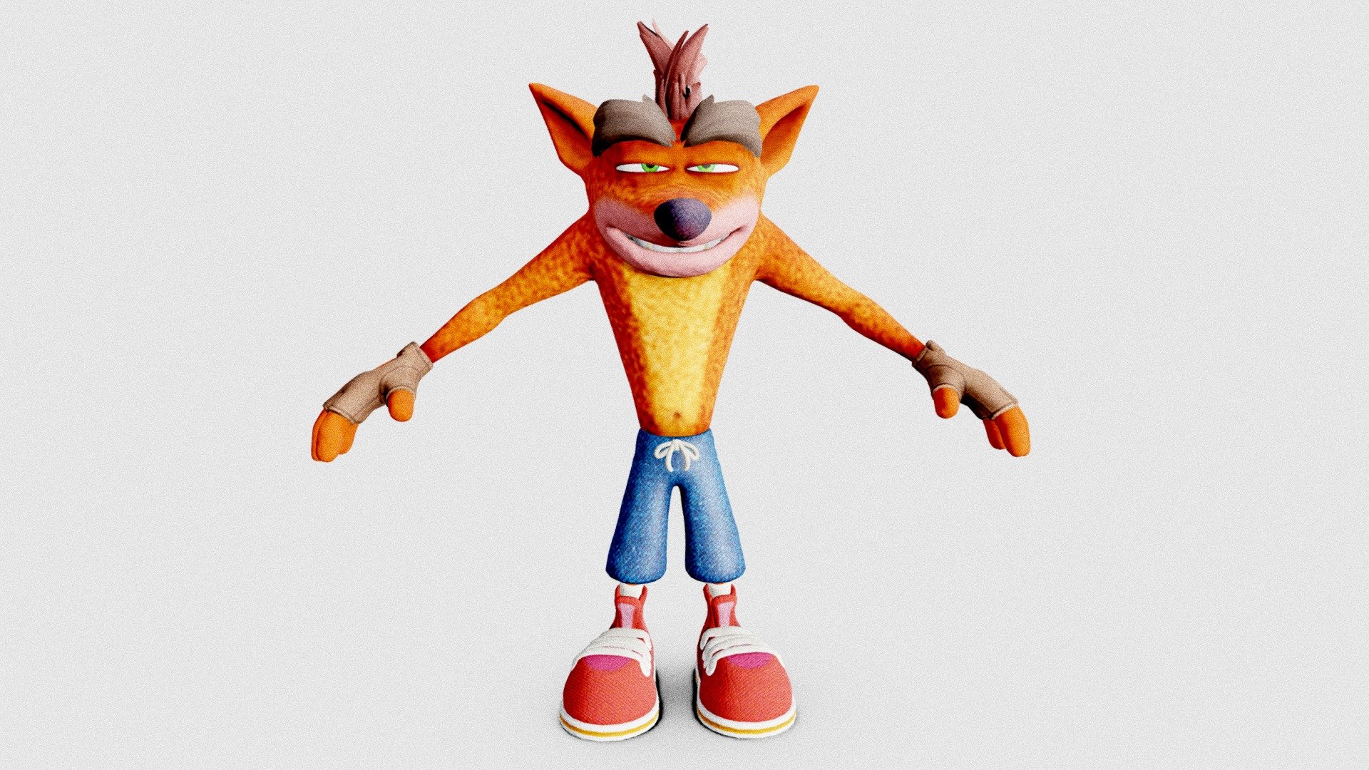Crash Bandicoot (Remastered 4k) - Download Free 3D model by Sonic ...