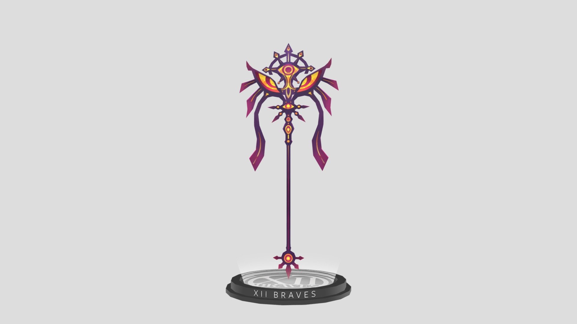 Eye Staff - Download Free 3D model by zenkuri [2f0c569] - Sketchfab