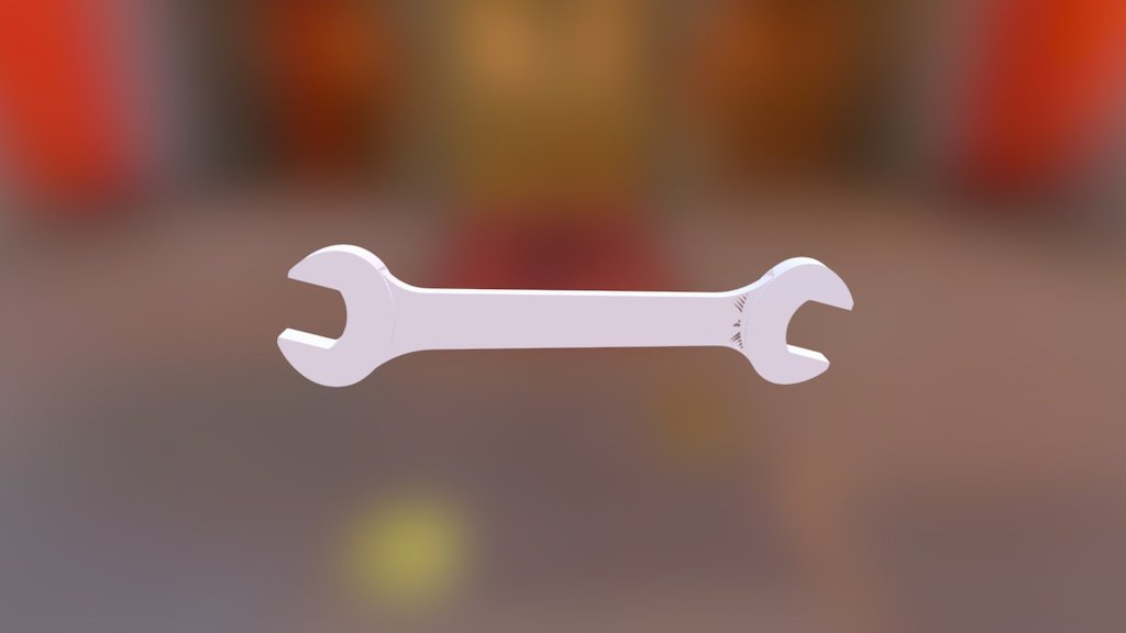Free CAD 0 16 (5018) Mechanical Drawing Spanner - 3D model by ...