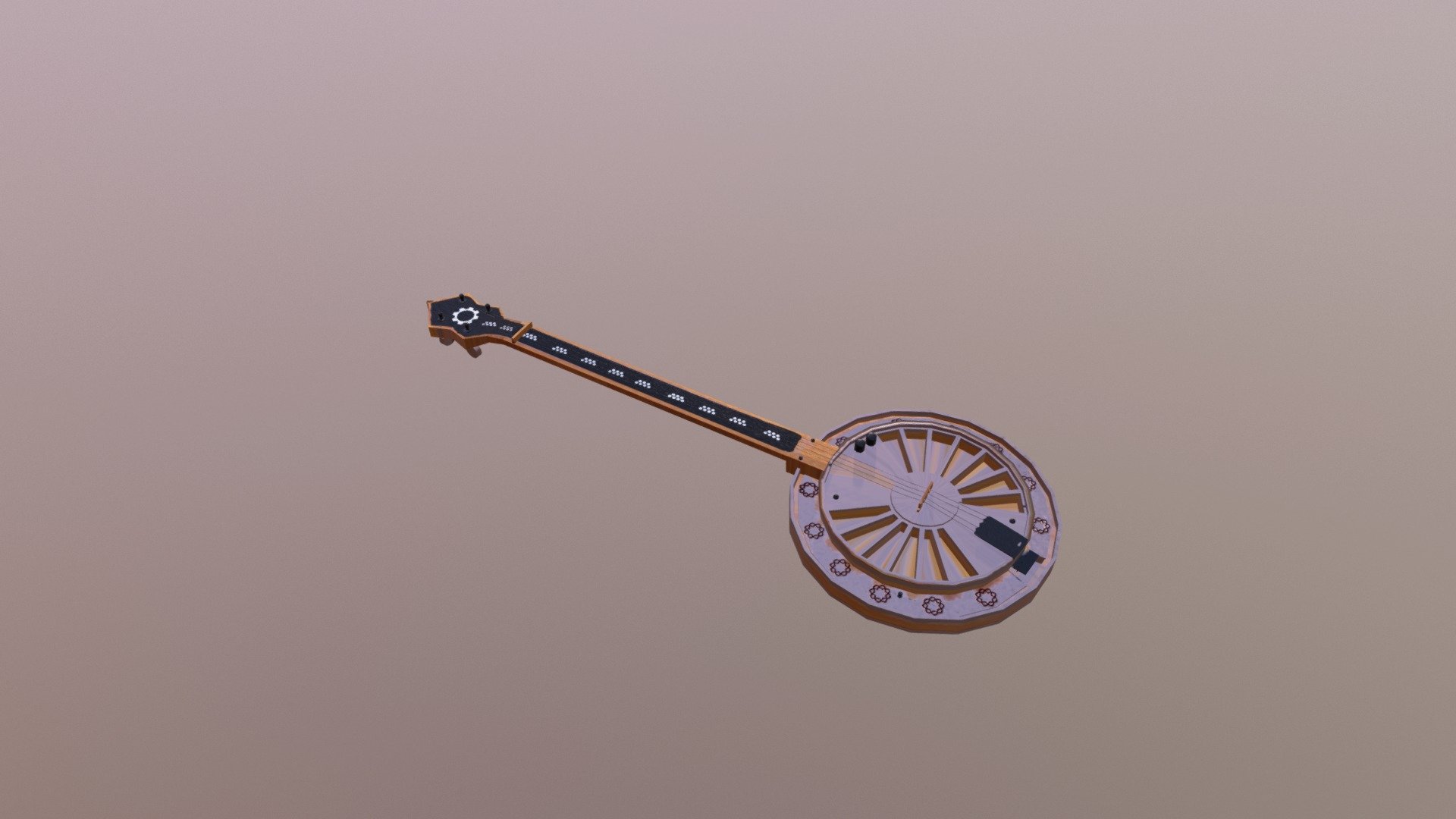 Banjo Toy - 3D model by zohra hesham (@zohra.hesham) [2f0c950] - Sketchfab