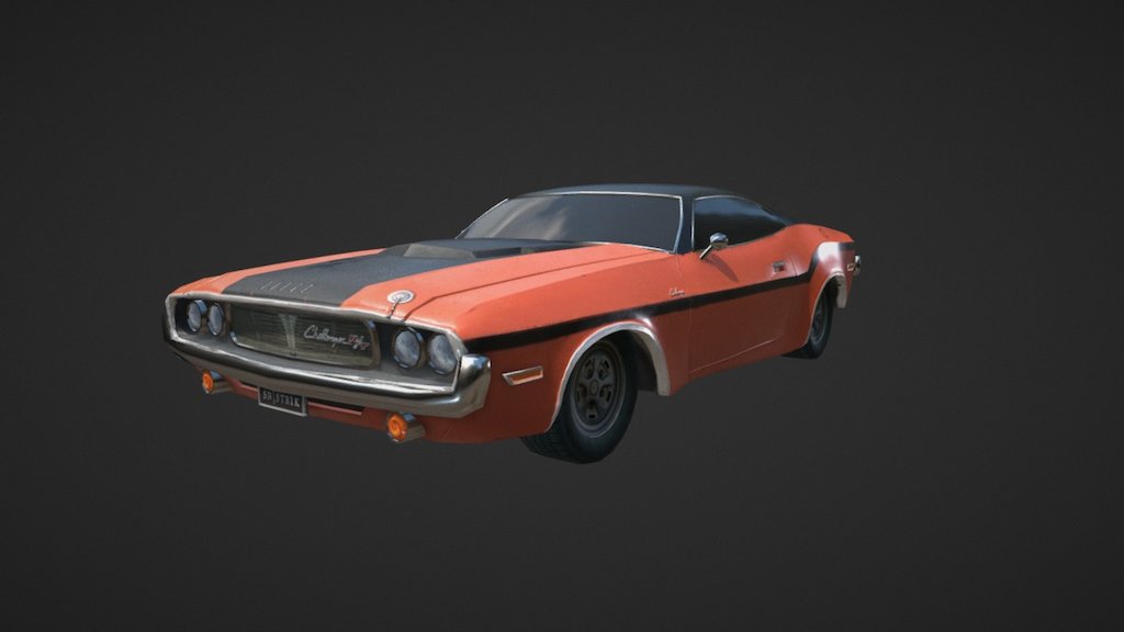 Car for Unity (Dodge RT) - 3D model by SunStrike Studios ...