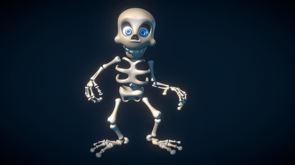 Mr. Bone - 3D model by Alexey Lyukshin (@alexeyl) [2f0e002] - Sketchfab