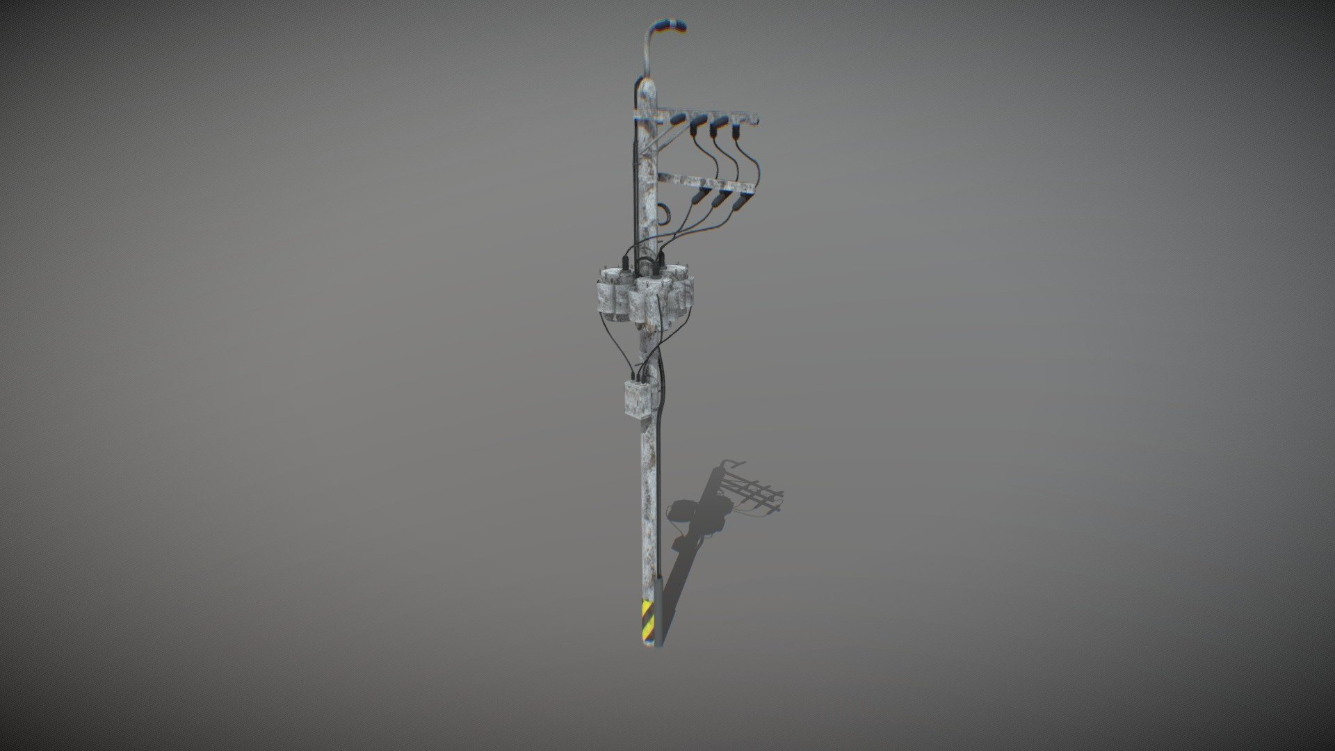 PowerPole - Download Free 3D model by 다훈 (@DaHoon) [2f0ee4d] - Sketchfab