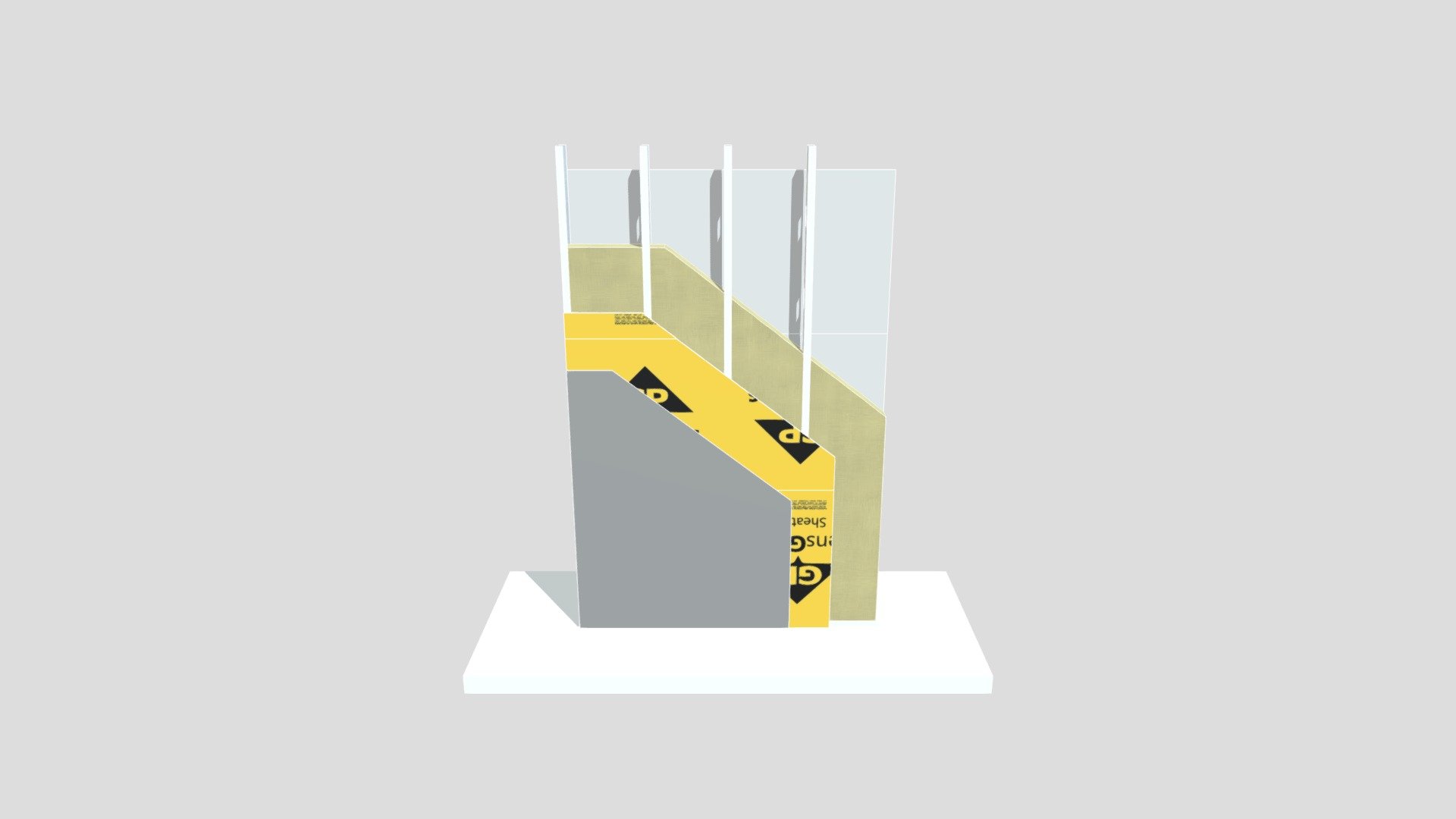 Basic Wall Mockup - 3D model by Ben Ferrer (@bferrer) [2f121db] - Sketchfab