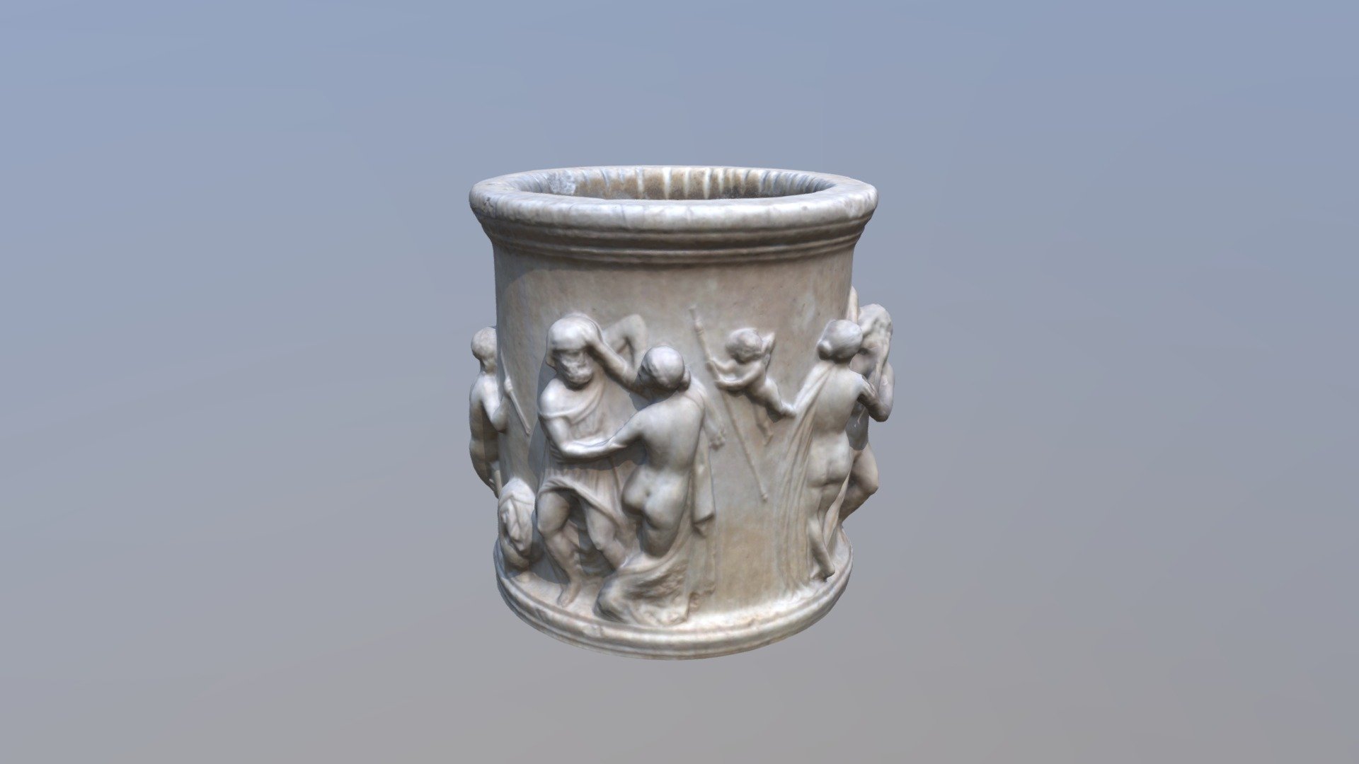 Roman-well-head - 3D model by muratgt [2f1236b] - Sketchfab