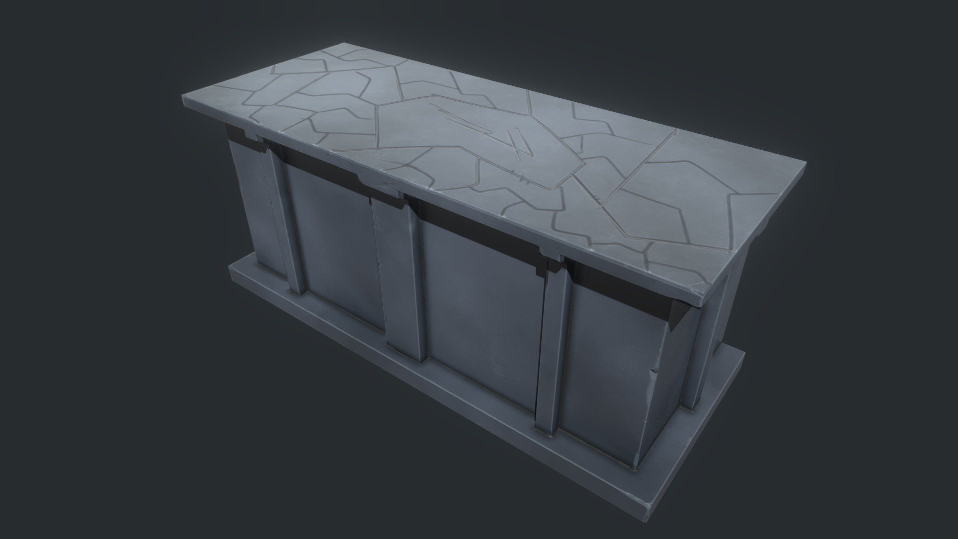 Game-Ready Stylized Cultist Shrine - Download Free 3D model by ...