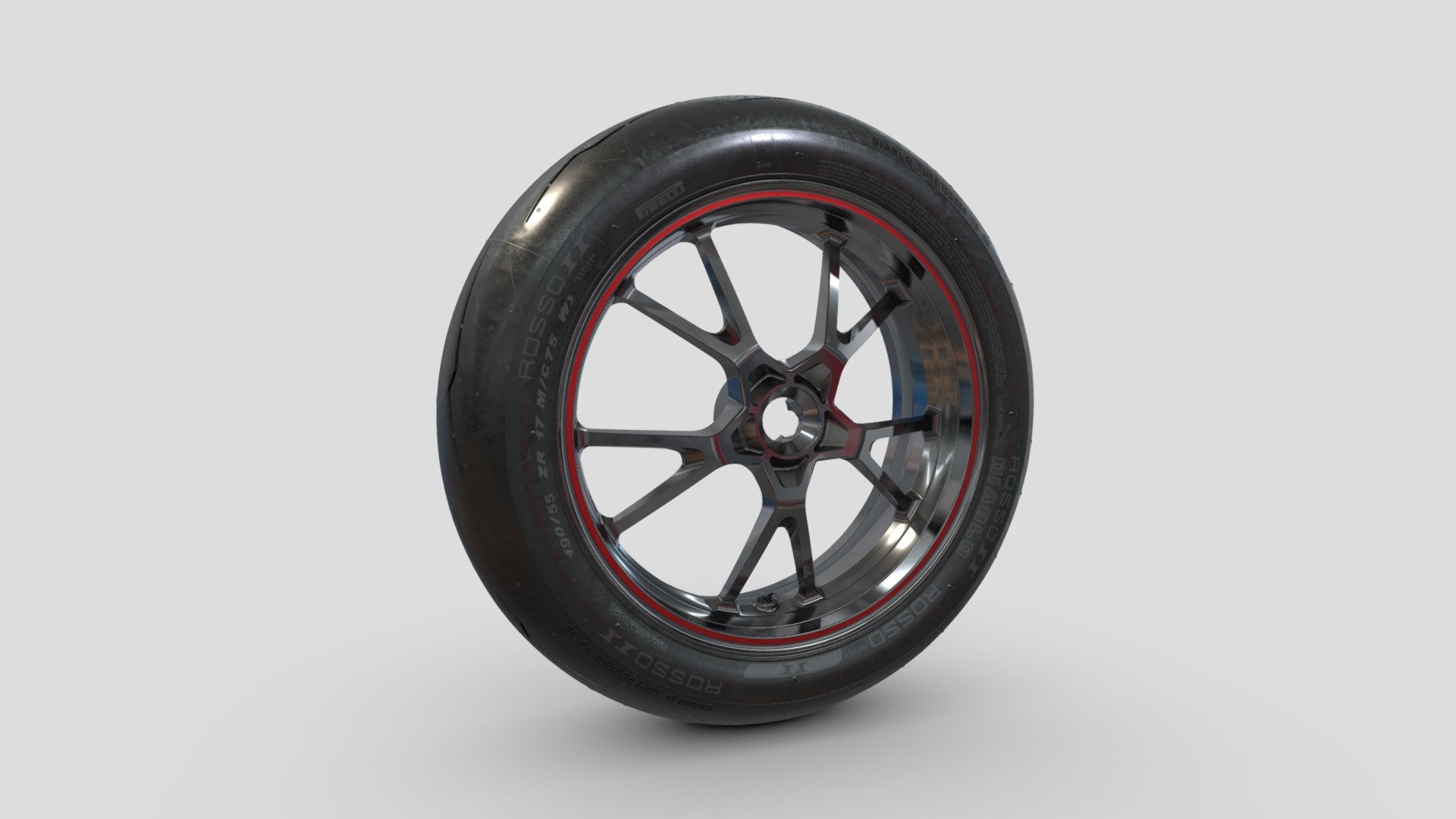 Triumph Tyres: Pirelli Diablo (Rear) - 2020 - 3D model by James Marro ...