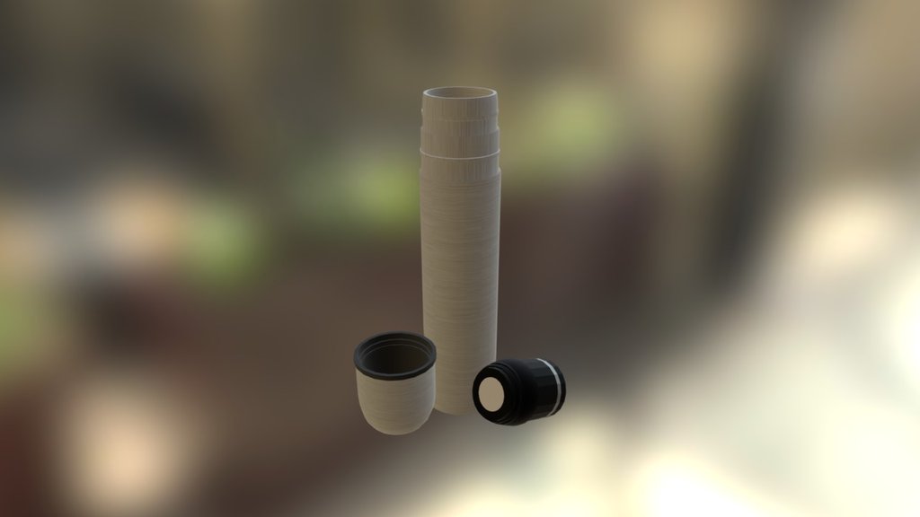 Flask - 3D model by meaganicole [2f1331d] - Sketchfab