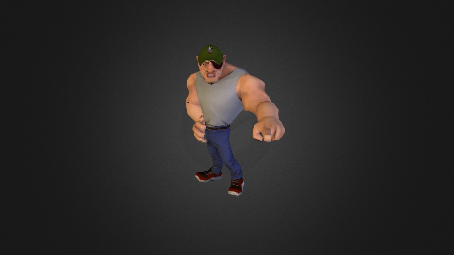 Brute character - 3D model by isakjr [2f13abf] - Sketchfab