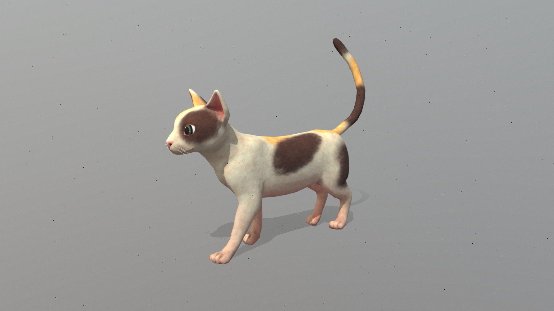Cat - 3D model by tiriuna [2f14923] - Sketchfab